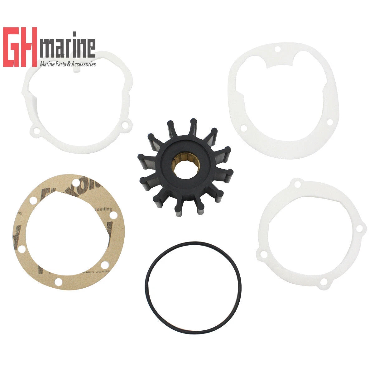 Flexible Impeller Kit for Bukh Aabenraa 1G/2G/3G & 105M Inboard Marine ...