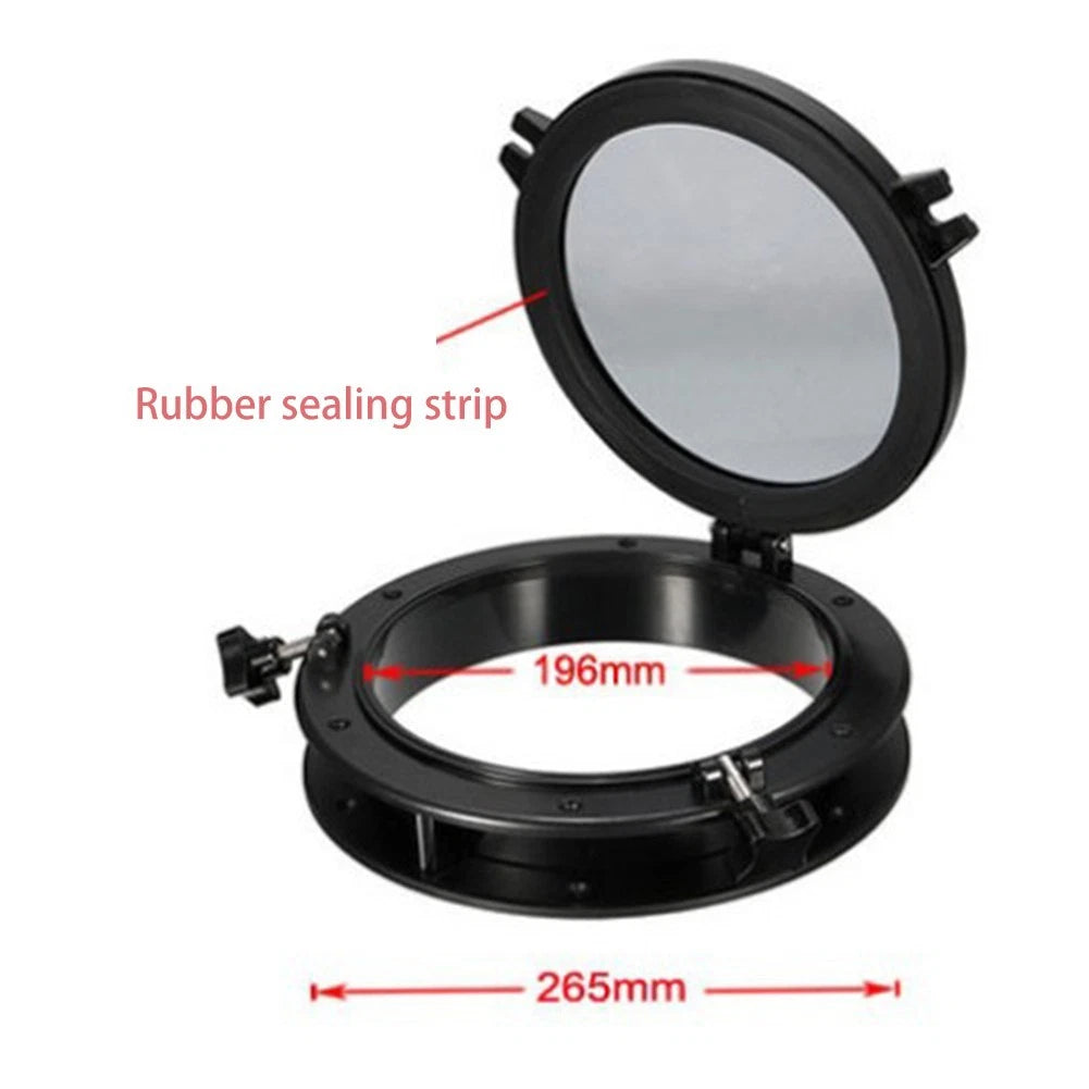 10" Round Porthole for Boats/Yachts, Tempered Glass Design – The One ...