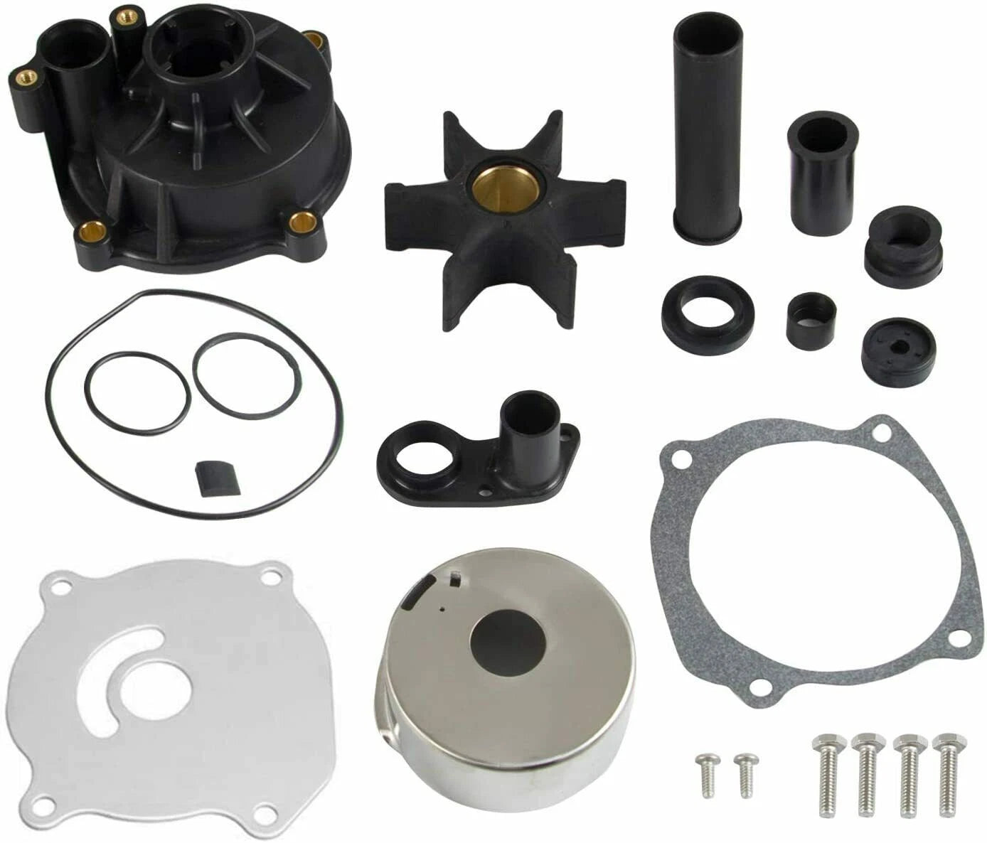 Water Pump Impeller Kit for Johnson 75-250 HP V4 V6 V8 – The One Stop ...